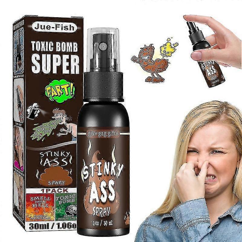 Fart Spray 3 Pack Fart Liquid Spray Lugter som virkelig dårlig Liquid ...