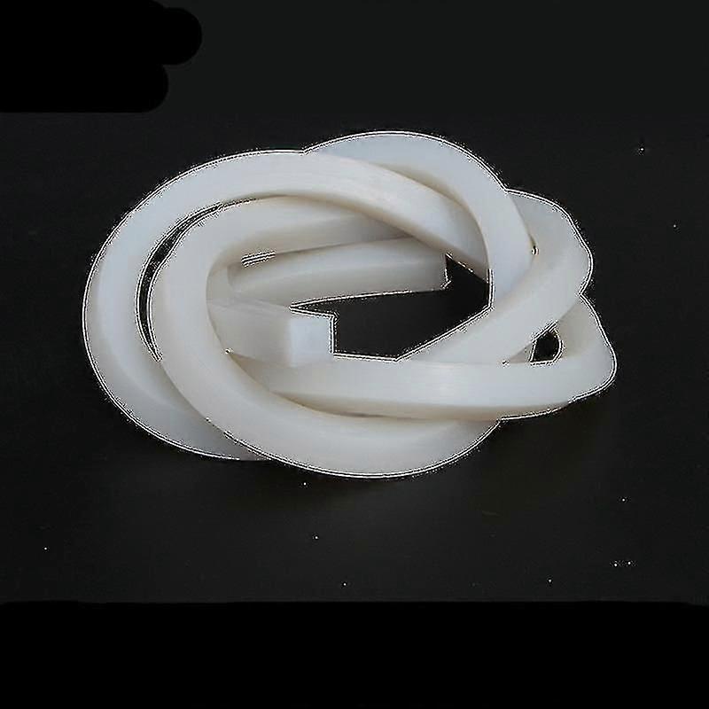 5mm X 5mm/10mm/15mm/20mm/30mm High Temperature Resistant Solid Silicone Rubber Sealing Strip ...