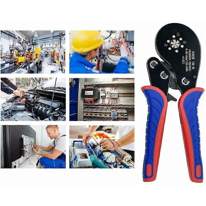 Hexagonal Ratchet Crimper, Professional Crimping Tool for Tubular ...