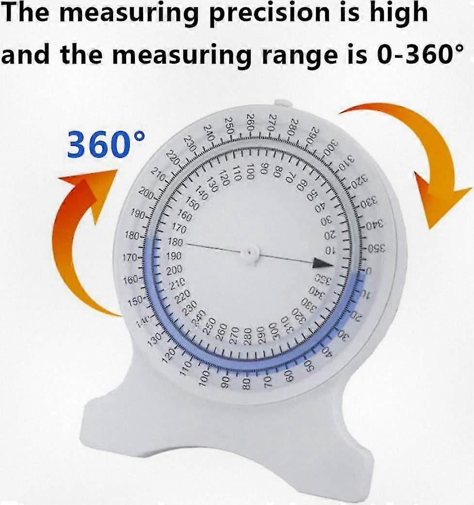 Fruugo Physical Therapy Inclinometer - Precise Motion Angle Measurement ...