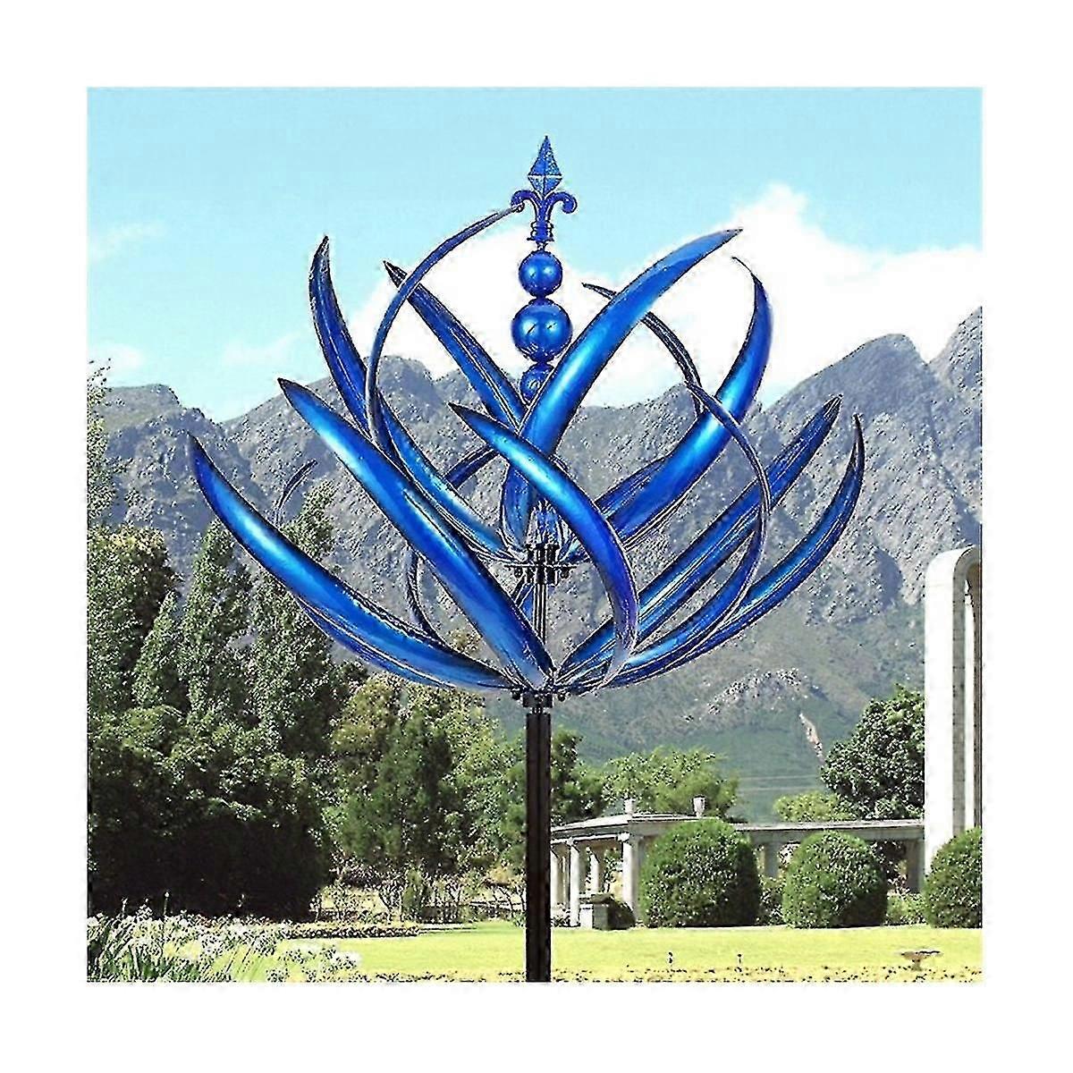 Metal Wind Spinner Harlow Rotator Iron Windmill Garden Decor Outdoor ...