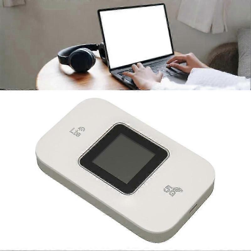 Portable 5G router with SIM card slot for multiple devices | Fruugo AU