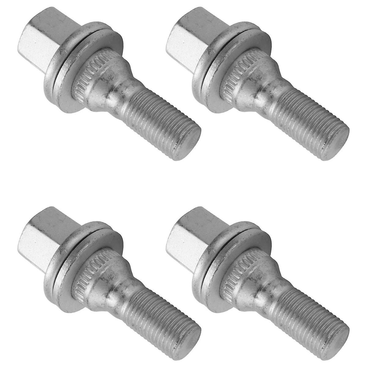 4pcs 17mm Écrous de roue de voiture Boulons à plat pour 206 3008 207 cc ...