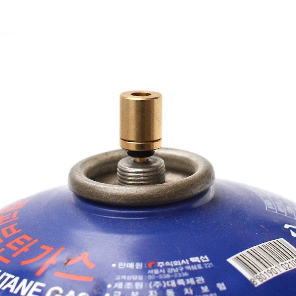 Camping BBQ Gas Refill Adapter Stove Canister Cylinder Butane Tank ...