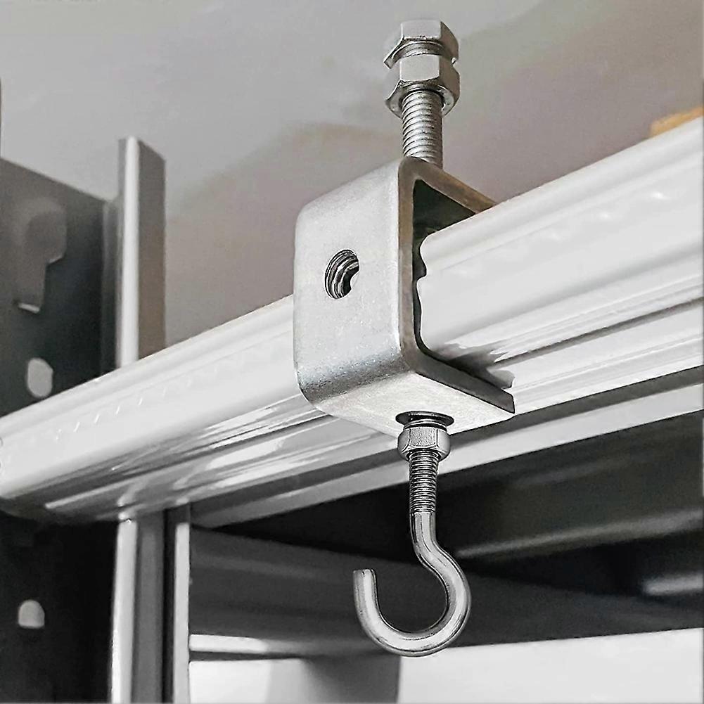 C Clamp Mini Clamp 1 Inch Heavy Duty Metal U Clamps with Stable Wide ...