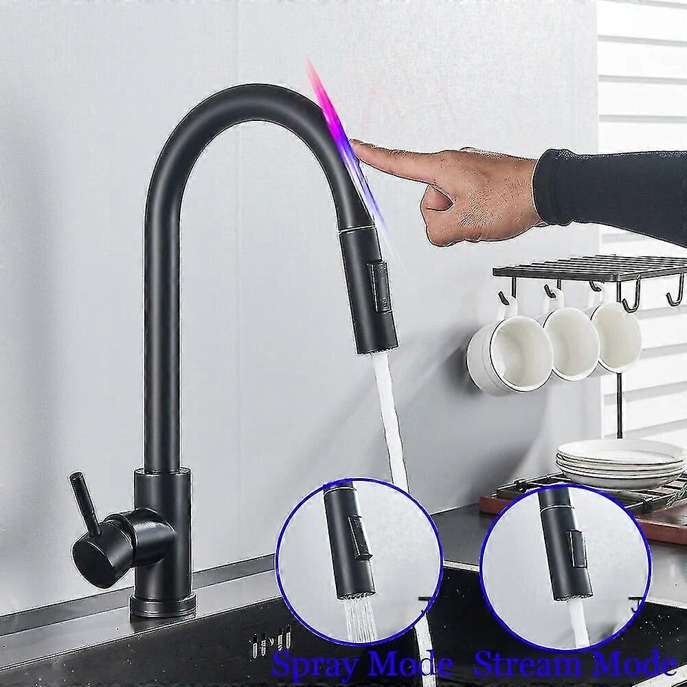 High qualityUlgksd Sensor Kitchen Faucet Stainless Steel Touch Control ...