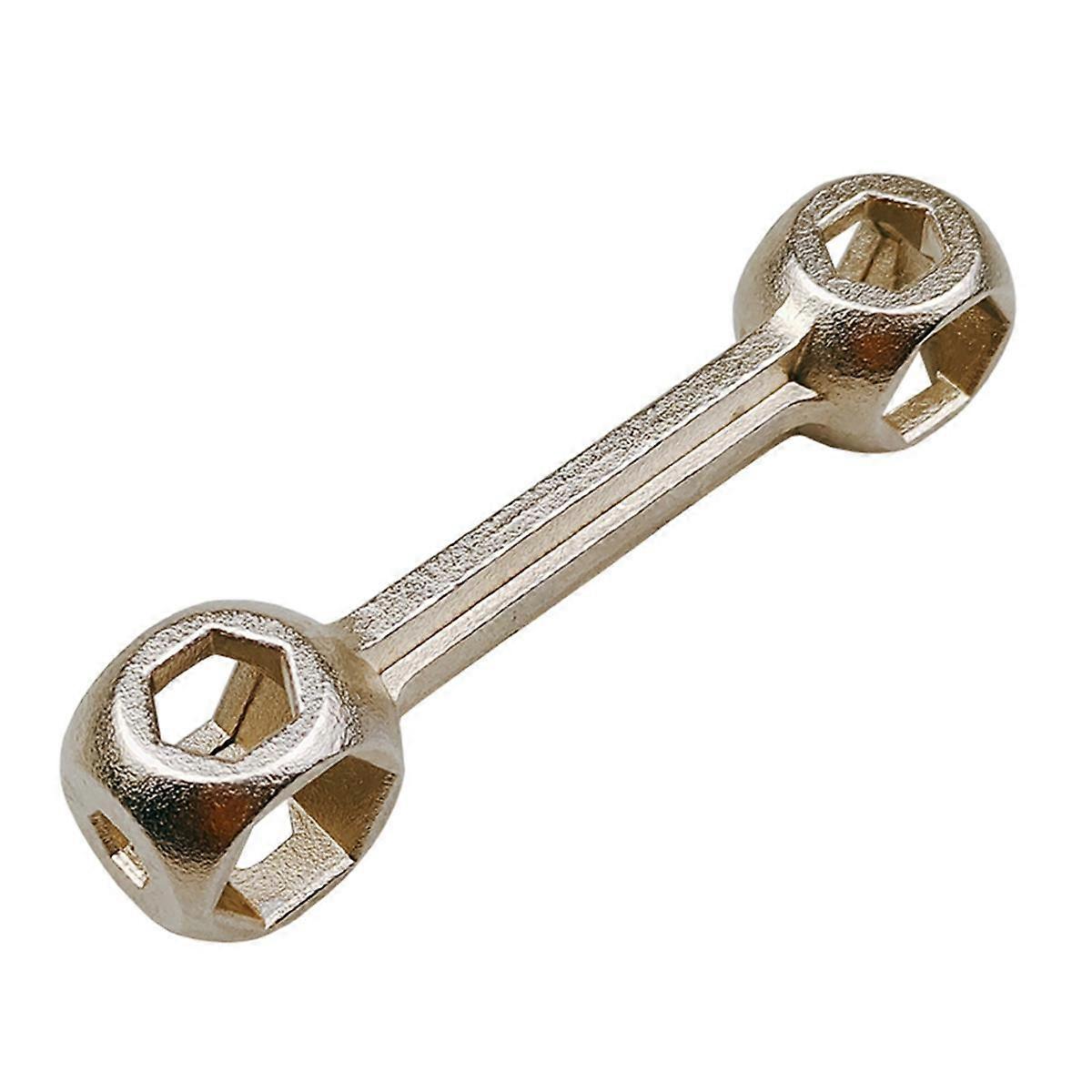 Bone Shape Hexagon Wrench Multipurpose 6-15mm 10 Holes Cycling Spanner ...