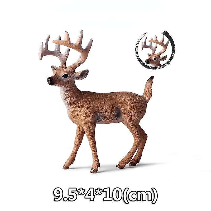 Wild Jungle Zoo Animal Models Plasticized Action Figures Tugger Panda ...