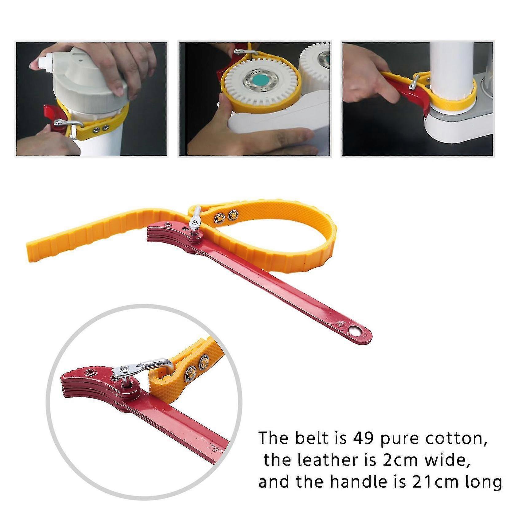 Universal Filter Bottle Wrench for Water Purifier Non-Slip Belt ...