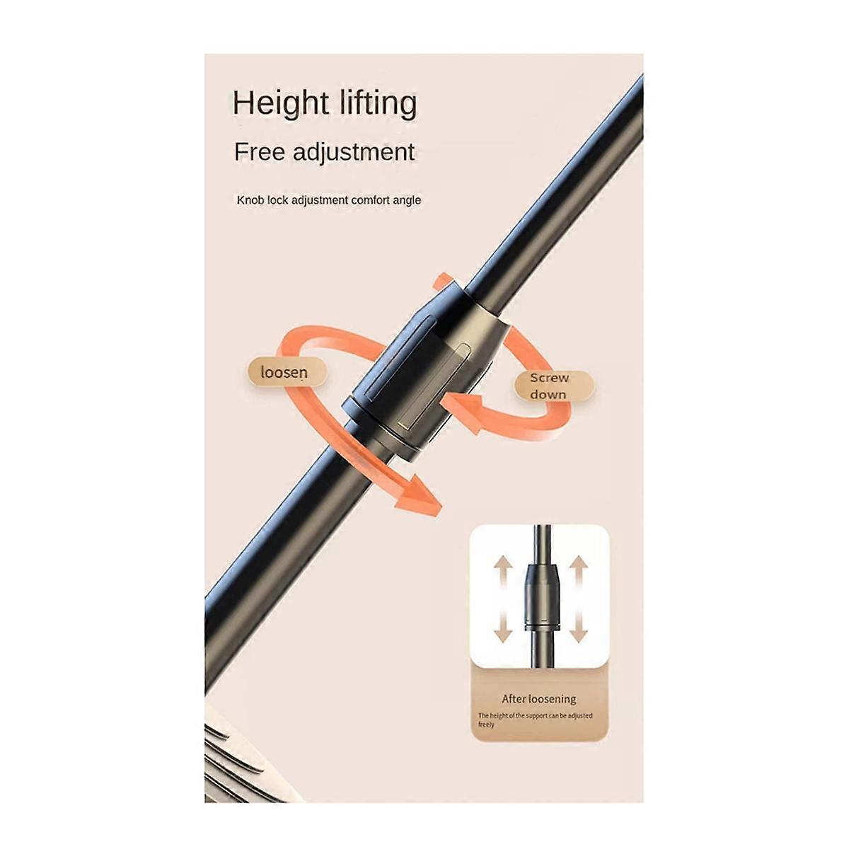 5pcs Microphone Desktop Stand Disc Retractable Microphone Stand Live ...