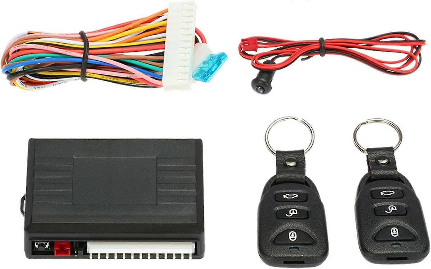 Car Central Locking, Universal Central Remote Control Box Kit, Keyless ...