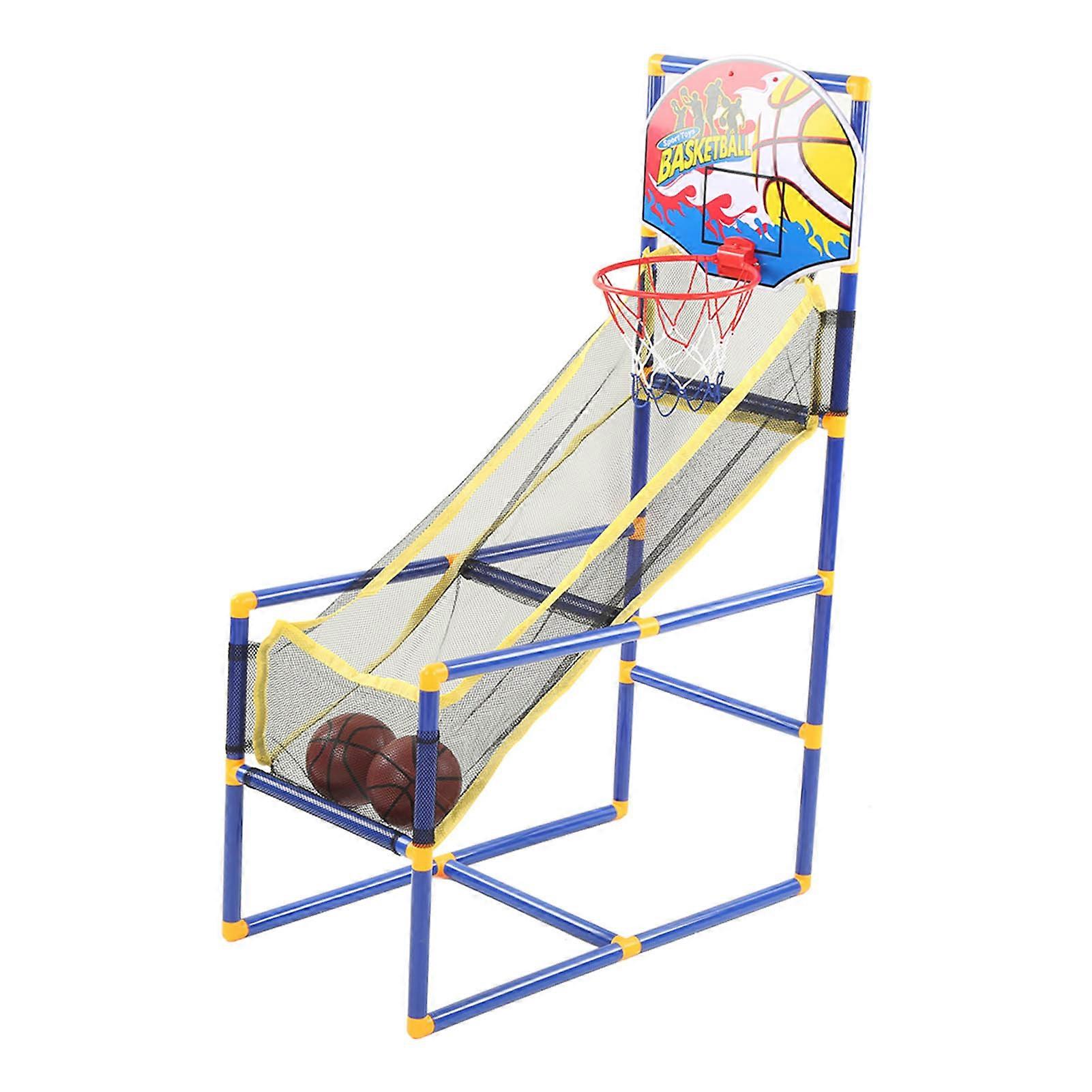 Kids Basketball Hoop Set Removable Adjust Height Improve Fine Motor ...