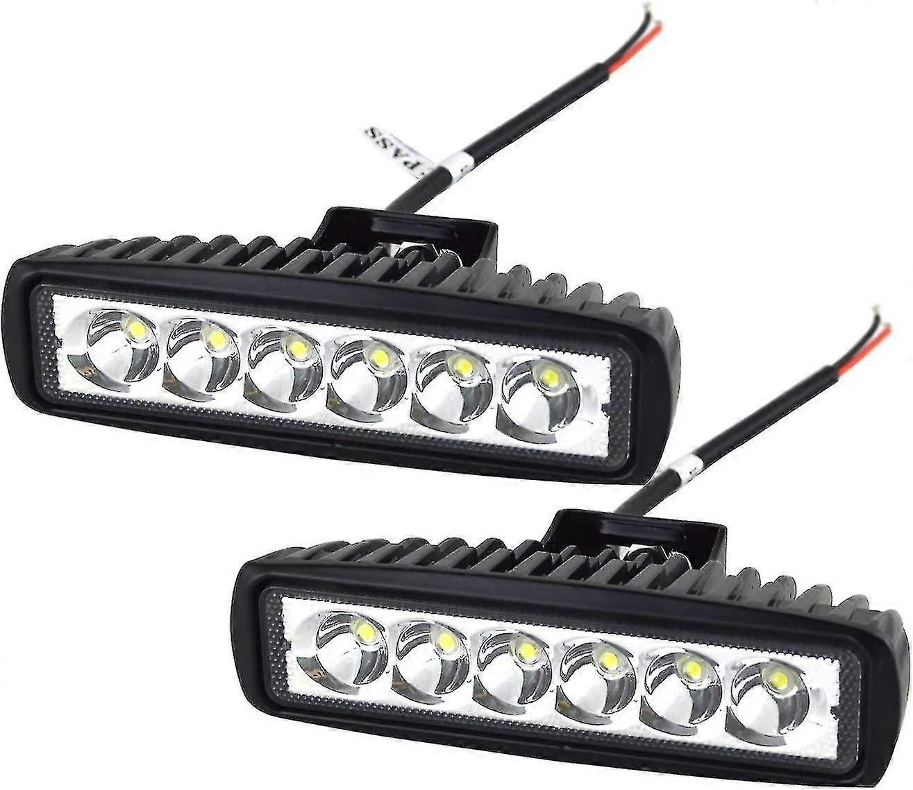 Led Arbetsljus Led Bar 12v 18w 15cm Bil Led Spotlight Vattentät Ip67 ...