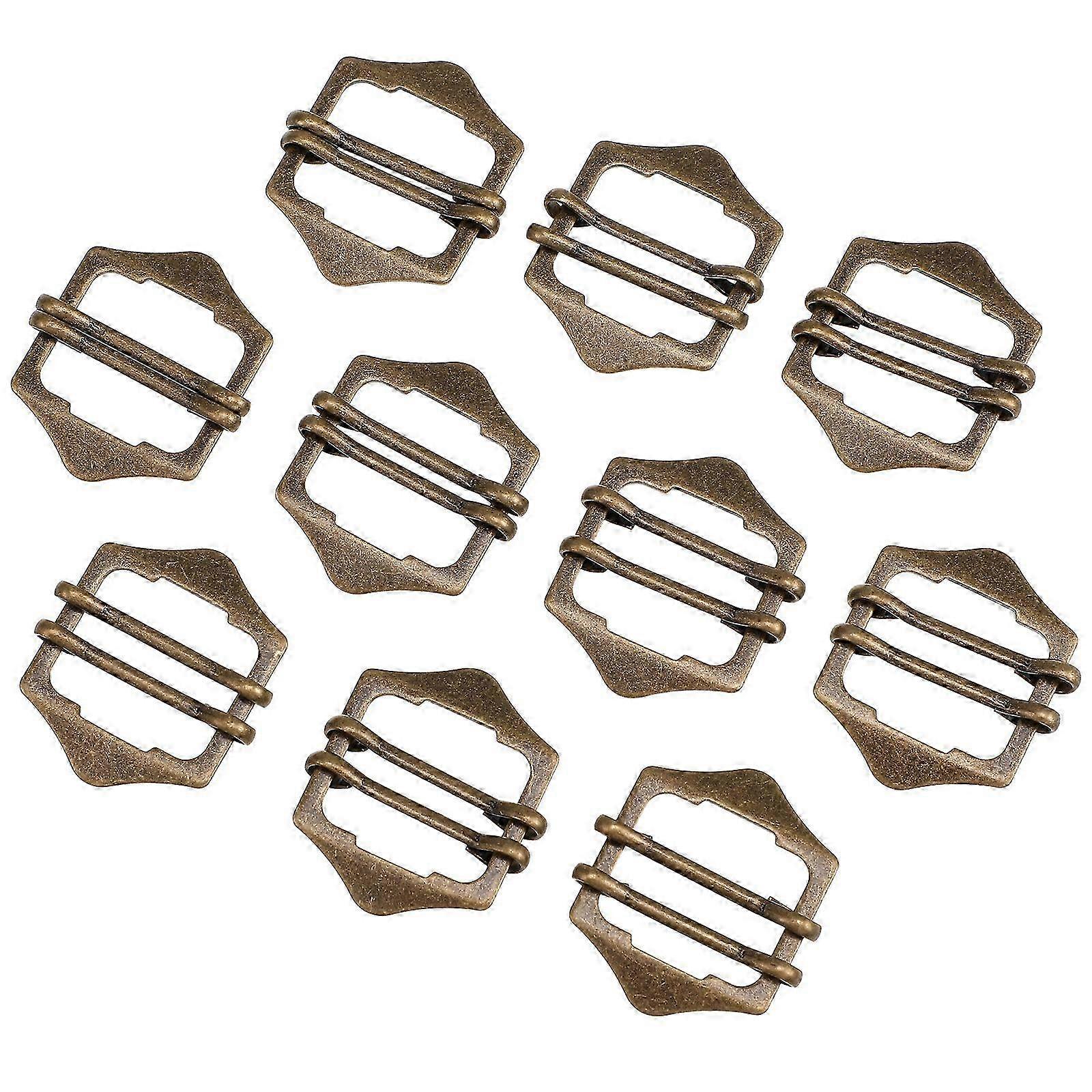 10Pcs Suit Vest Buckles Metal Clothing Buttons Waist Belt Buckles Decor ...