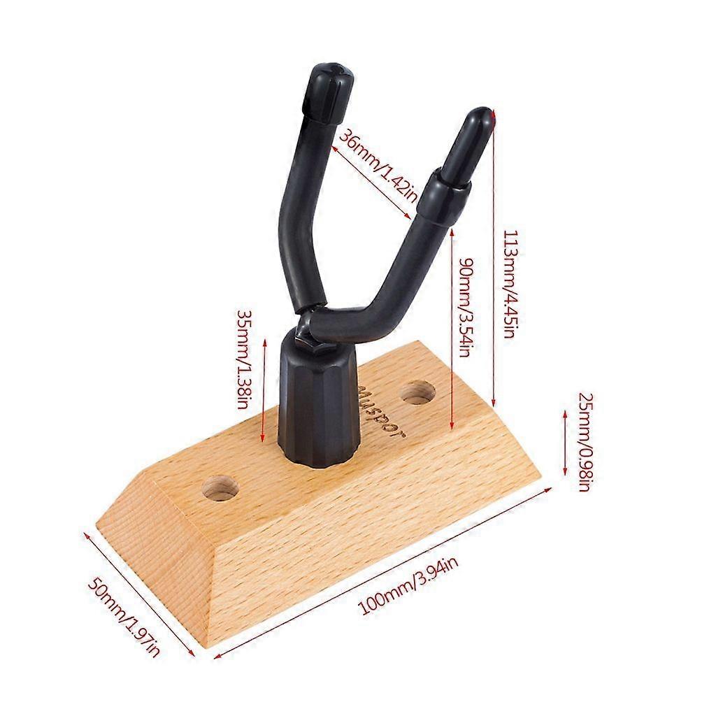 Violin Holder with Bows Hook, Home & Studio Wall Mount Violin Wall ...