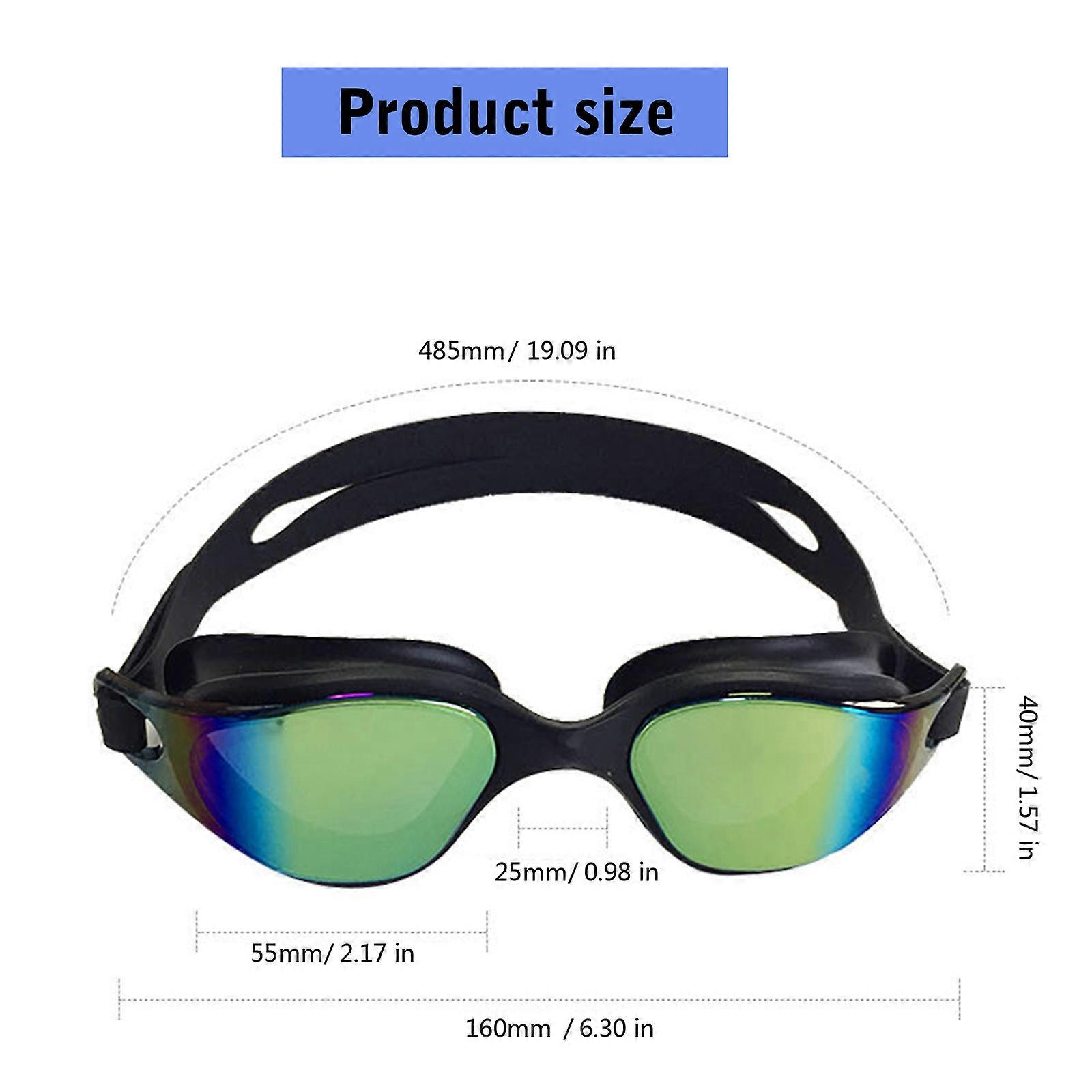 Practical Swimming Goggles Antifog Swim Goggles Snorkeling Diving ...