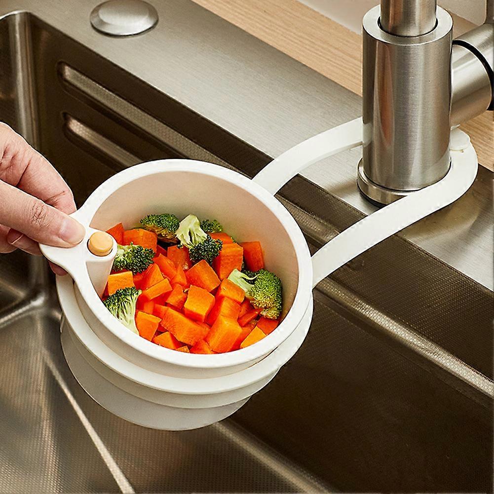 Automatic Dumping Sink Strainer Basket - Multifunctional Anti-Clog ...