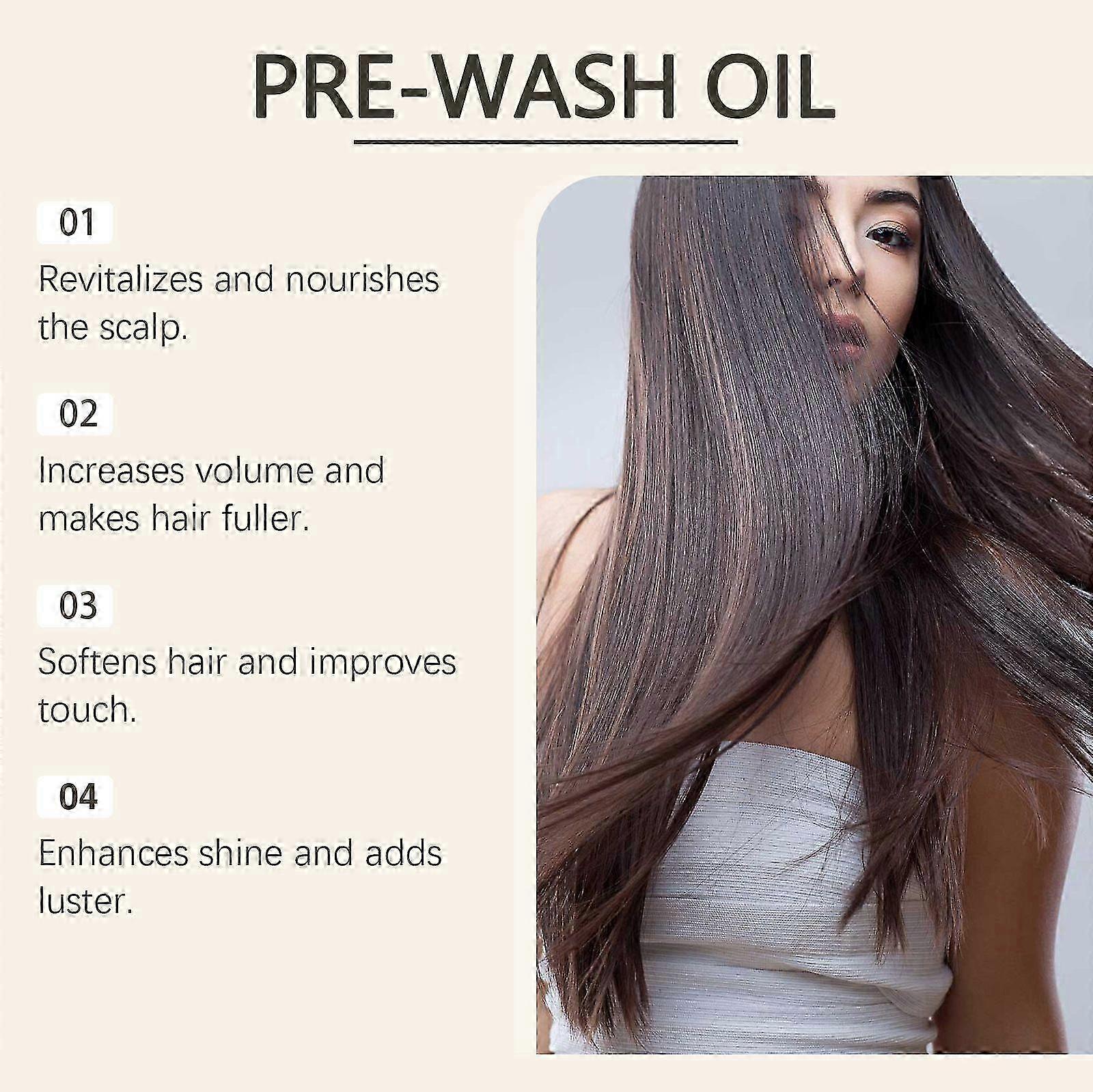 Rapunzel Hair Syrup Pre-Wash Oil Treatment for Hair Growth Boost 100ml ...