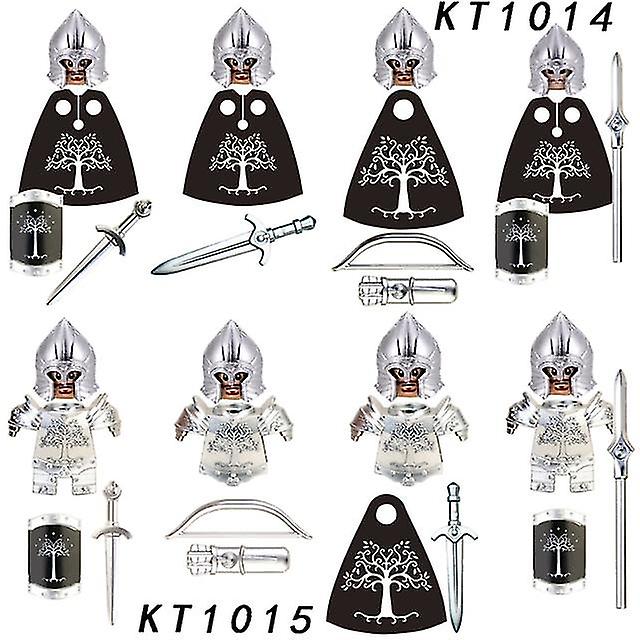 21pcs Classic Medieval Dwarf Warrior Building Blocks | Fruugo UK