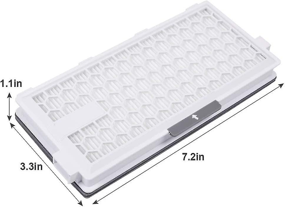 Set van 2 Airclean Plus filters voor Miele Air Clean Sf-ha 50, Complete ...