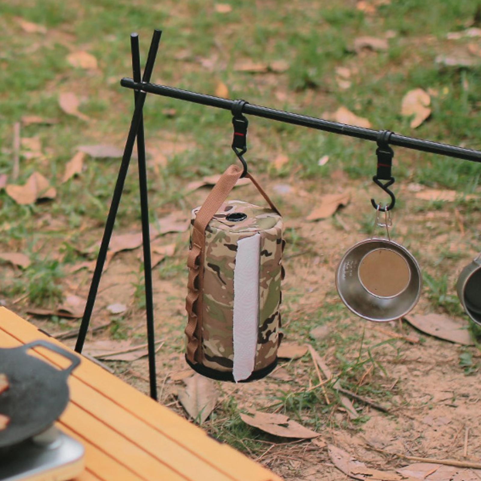 Hanging Cover Box For Case Roll Paper Bag With Hook For Outdoor Hiking ...