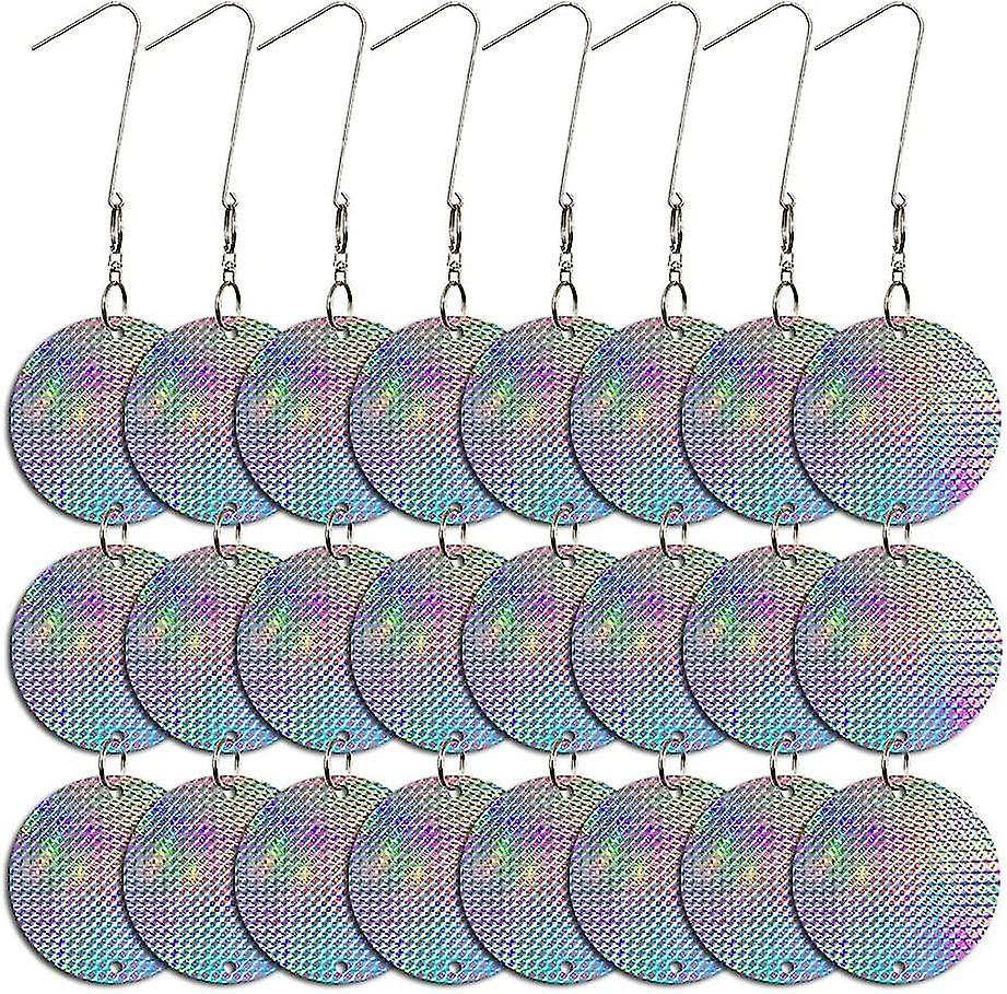 Holographic Reflective Bird Scare Discs For Woodpeckers And Pigeons ...