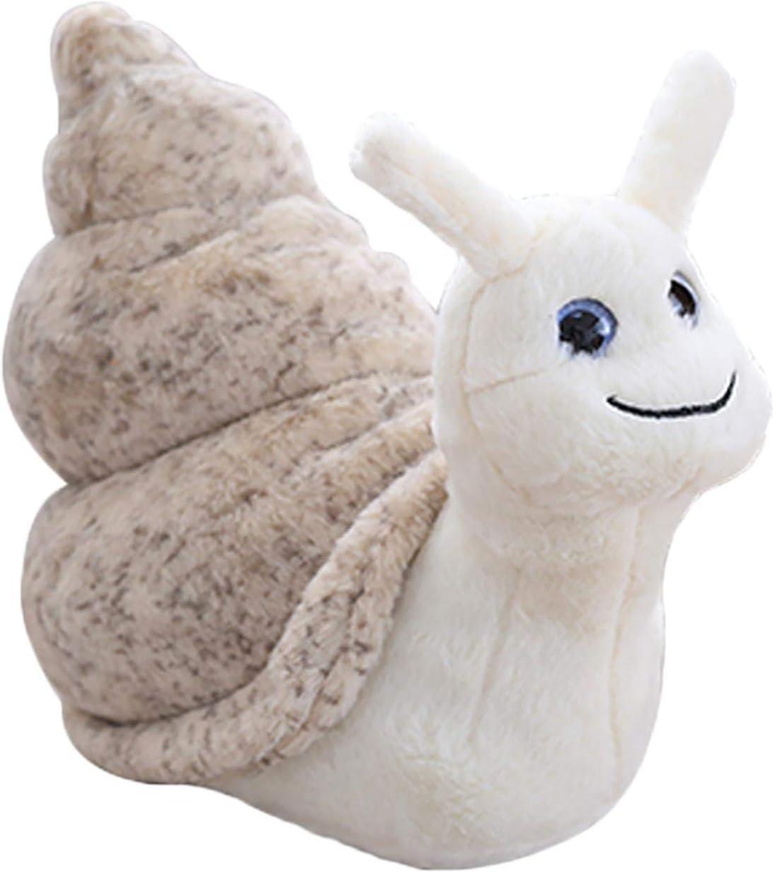 7" Plush Snail Stuffed Animal, Cute Soft Sleeping Snail Plush Toy Gift ...