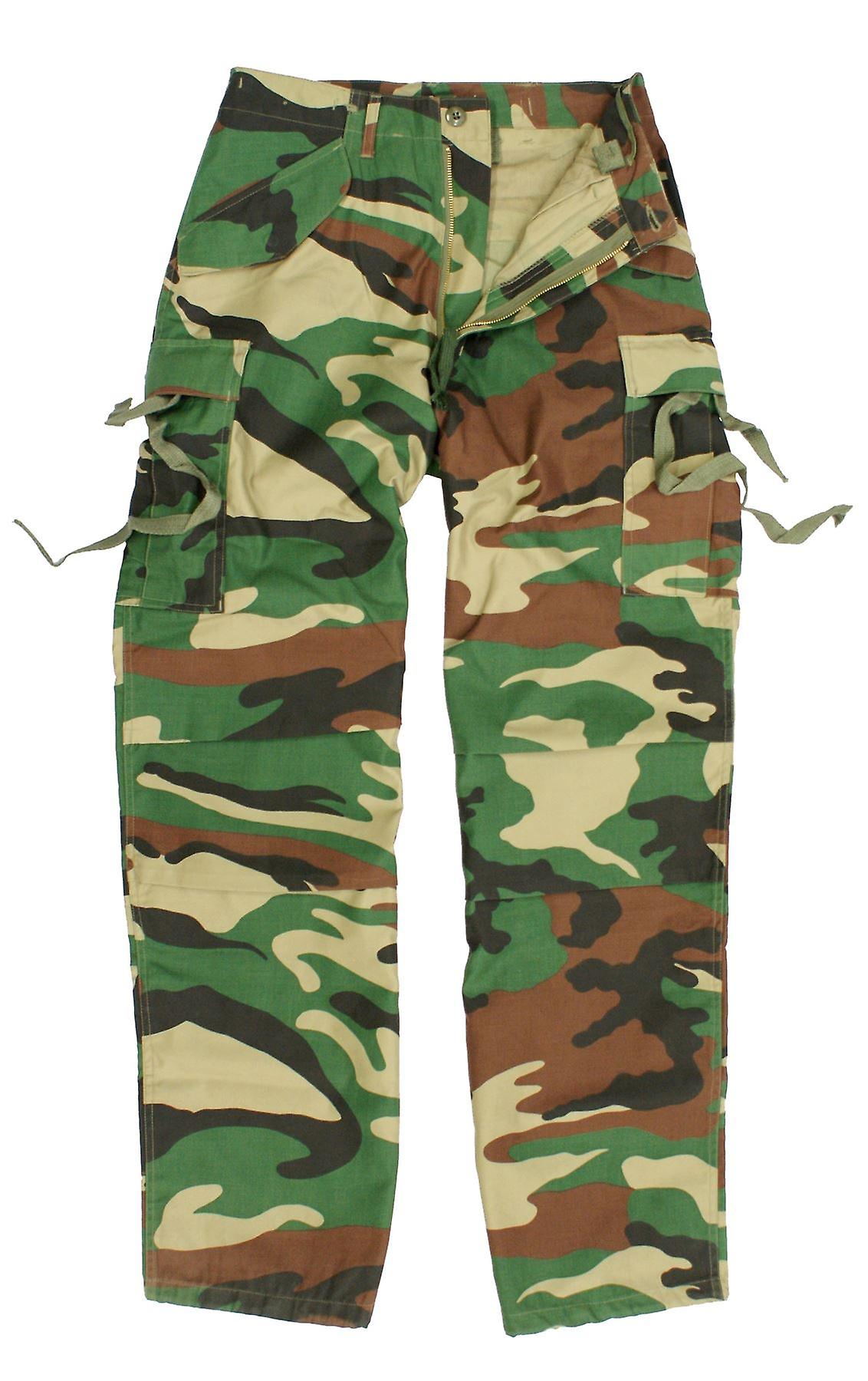 Brand New US M65 Style Army Cargo Vintage Pants | Fruugo UK