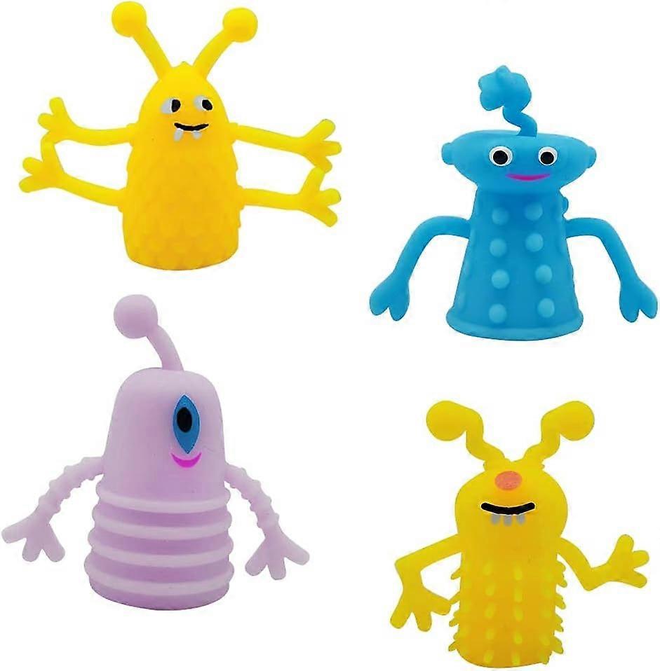 Monster Finger Puppets,Monster Stretchy Finger Puppets Fidget Toys,Soft ...