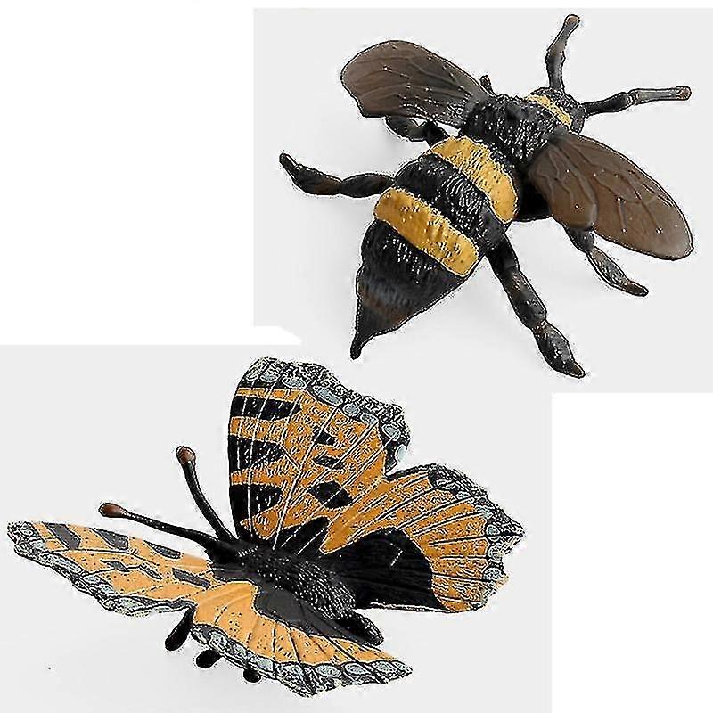 Children's Realistic Insect And Insect Animal Model Doll Toy 8-piece ...