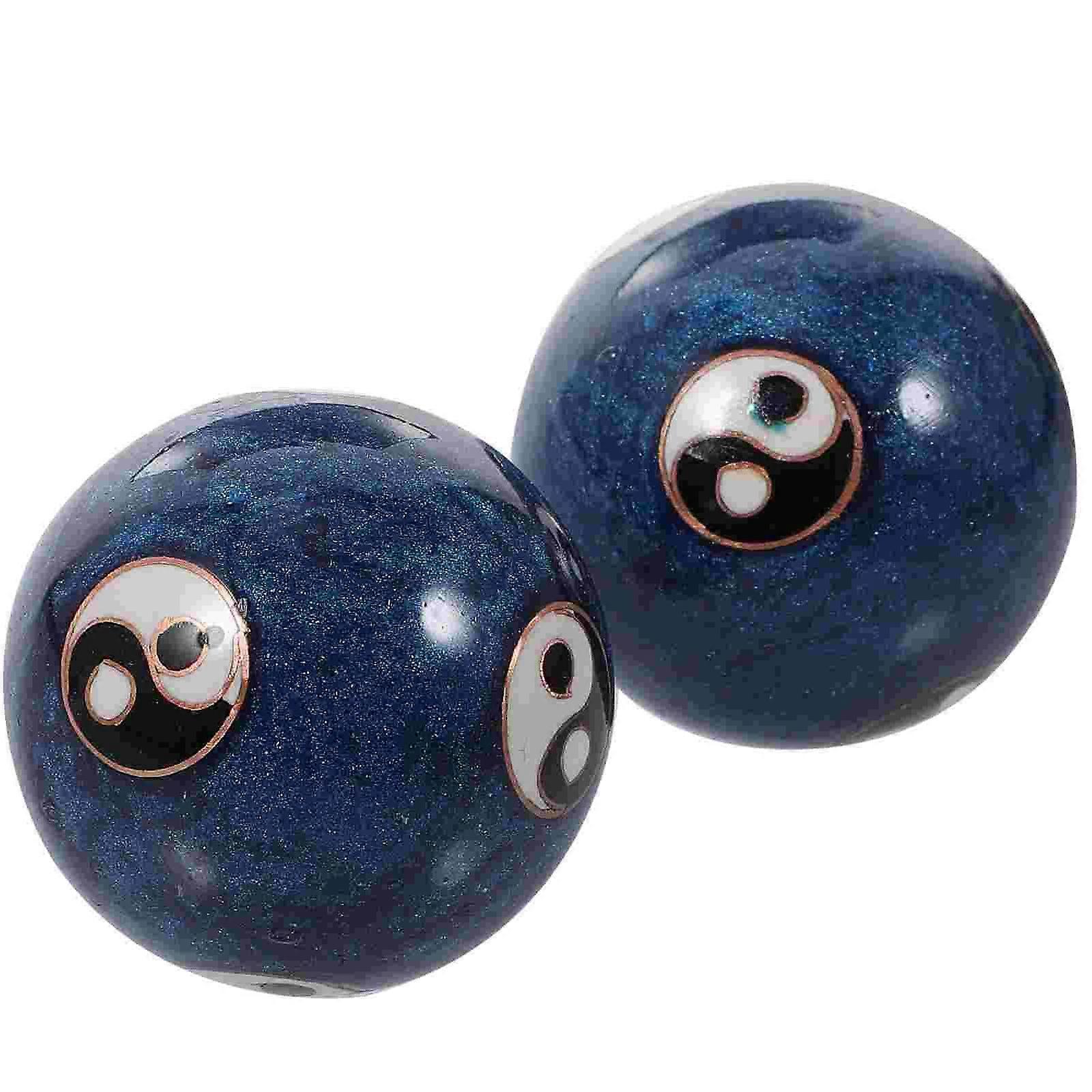 Baoding Balls Yin- Yang Chinese Meditation Hand Tai Health Stress ...