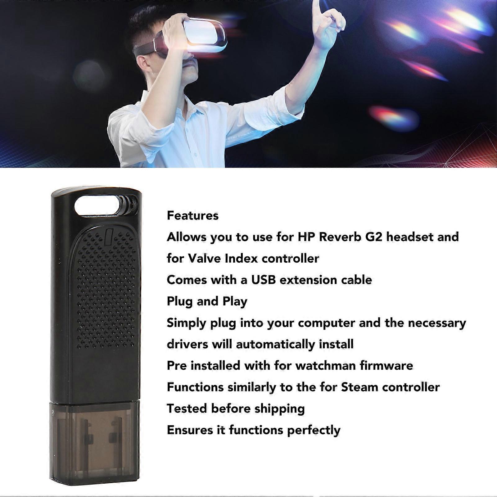 For Steam Vr Usb Dongle Receiver Plug And Play Wireless Dongle Receiver ...