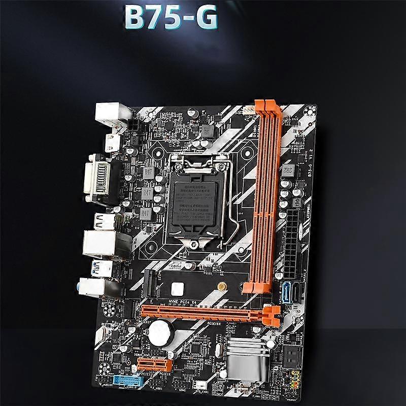 B75-G Computer Motherboard DDR3X2 LGA 1155 CPU PCI-E X16 Graphics Card Slot for Laptop Computer ...