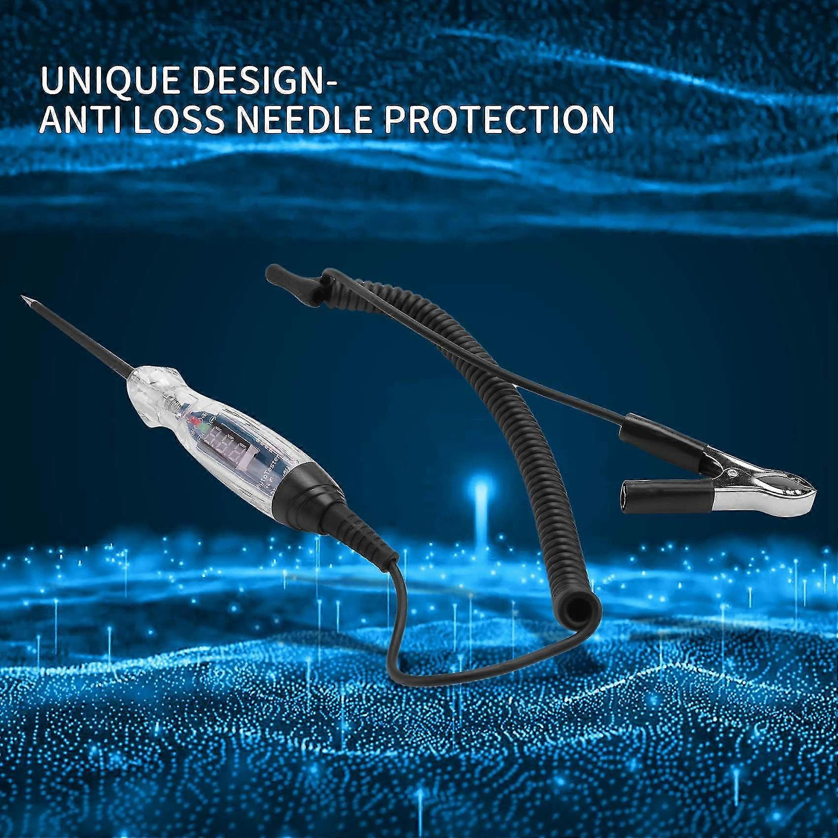 Automotive Test Light 3-60v Dc Digital Led Ciruit Tester Auto ...