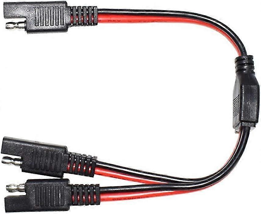 Sae Y Sae 1 To 2 Splitter Extension Cable, 14awg Power Extension Cable ...