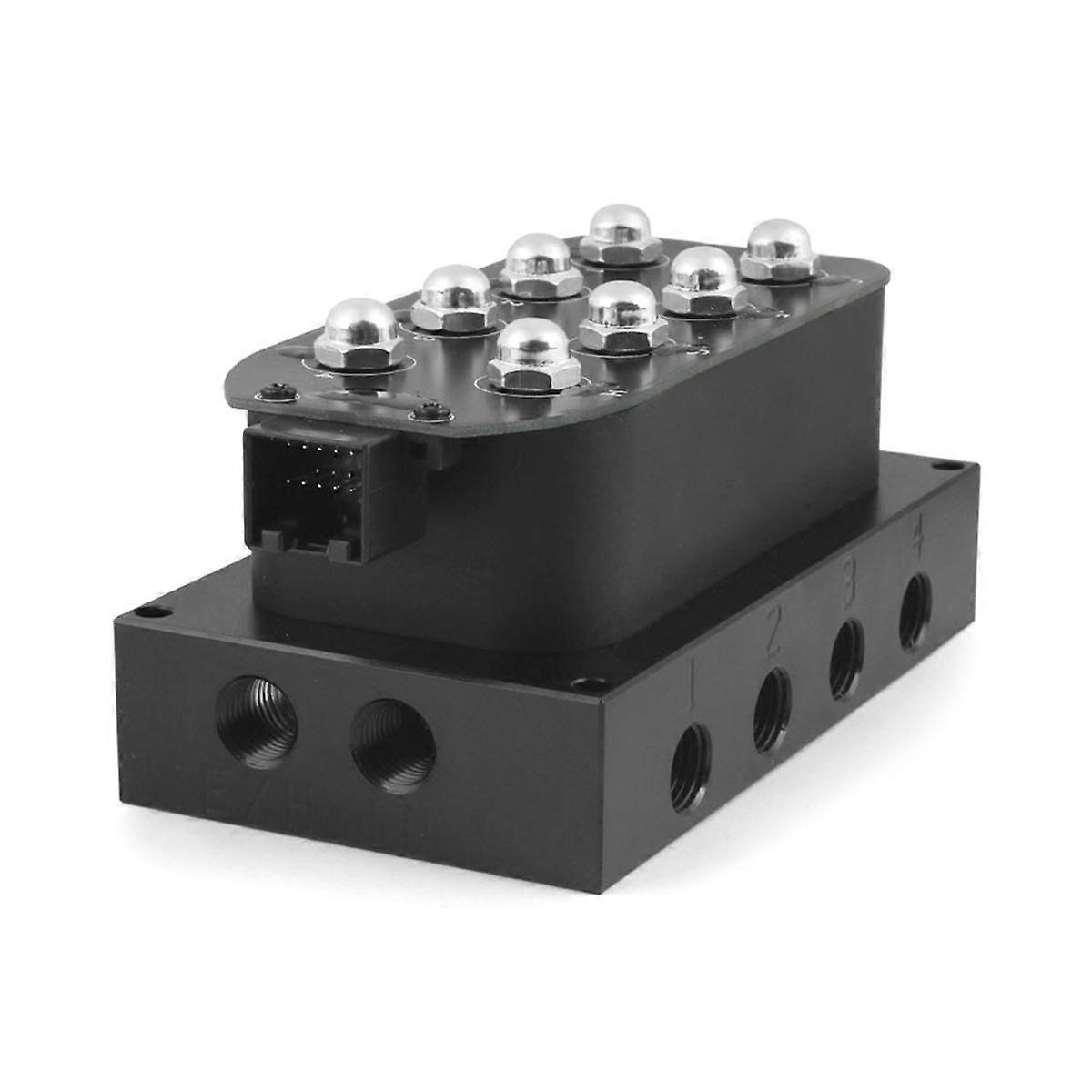 Air Ride Suspension Manifold Valve Solenoid Valve 1/4 1/8Inch NPT Fast Air Bag Control Fbss VU4 ...