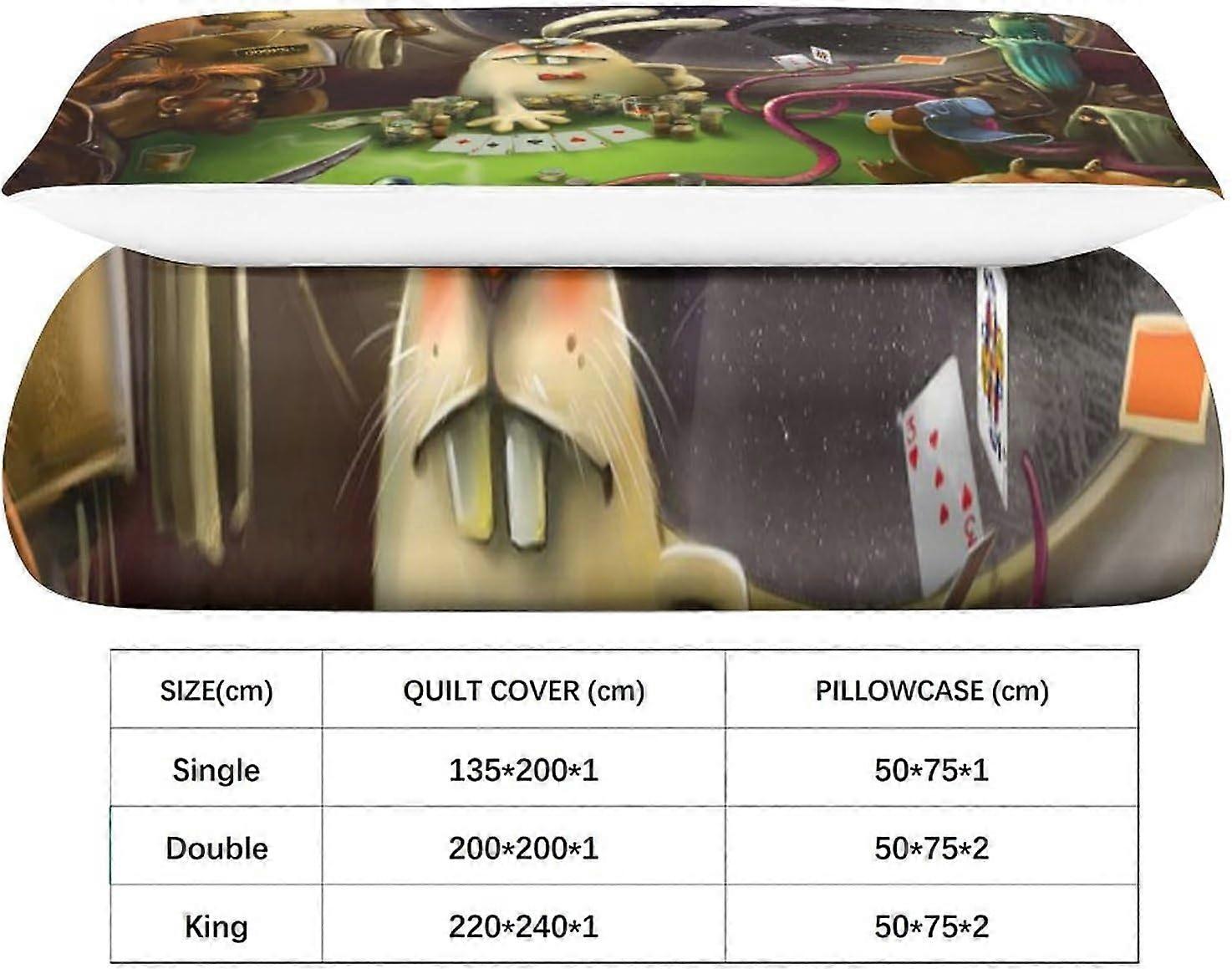 Interesting D Print Duvet Cover, Microfiber Duvet Cover, Innovative ...