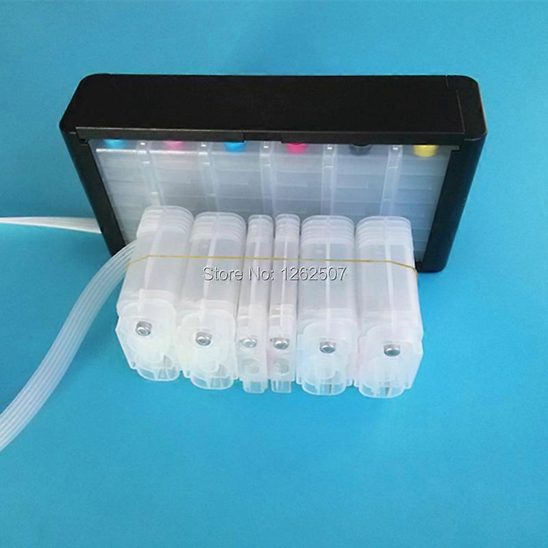 84 85 6Colors Bulk Ciss System Continuous Ink Supply System For HP84 85 ...