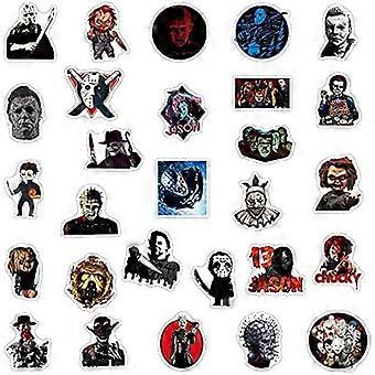 Horror Movie Killer Role Stickers,50Pcs Thriller Killer Role Stickers ...