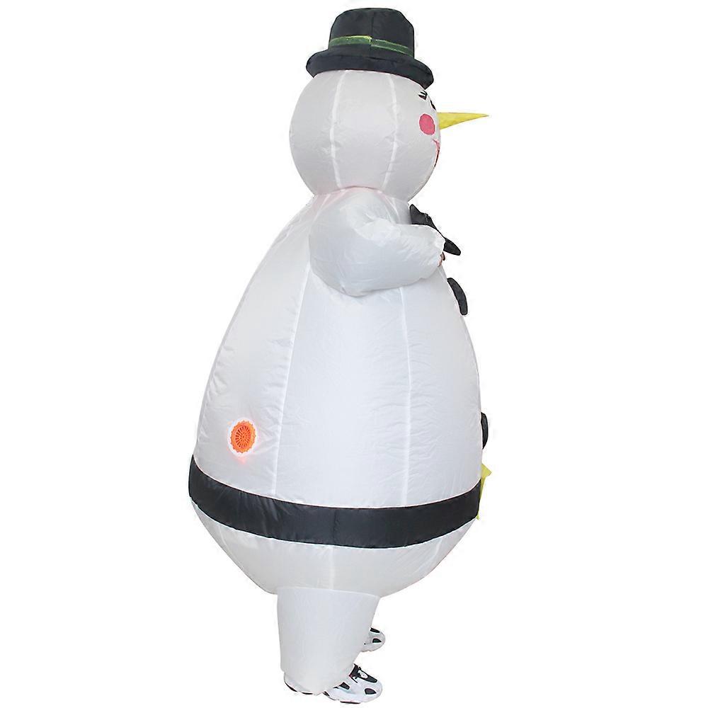 Adult Blow Up Outfit Snowman Inflatable Suit Yeti Inflatable Costumes ...