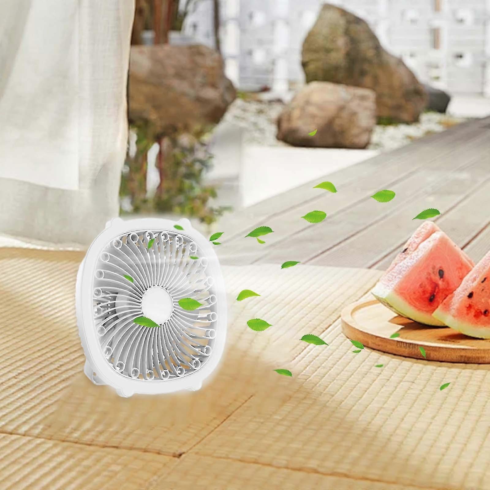 Charging Desktop Small Fan Dormitory Fan Wall-Mounted Mini Small ...