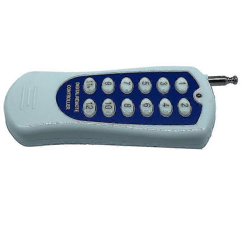 1000M 12-Key Wireless Remote Control 315MHz Frequency Universal Switch ...