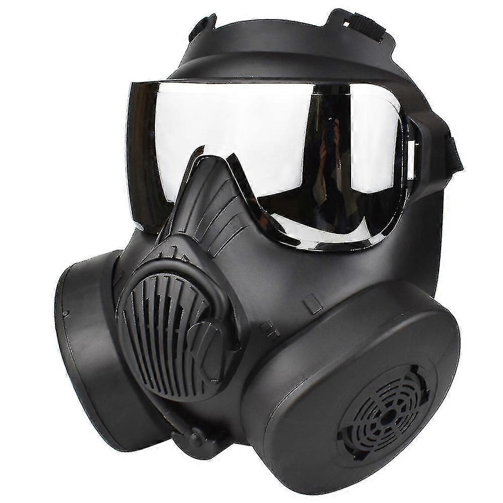 Protective Tactical Breathing Mask Full Face Gas Mask For Military ...