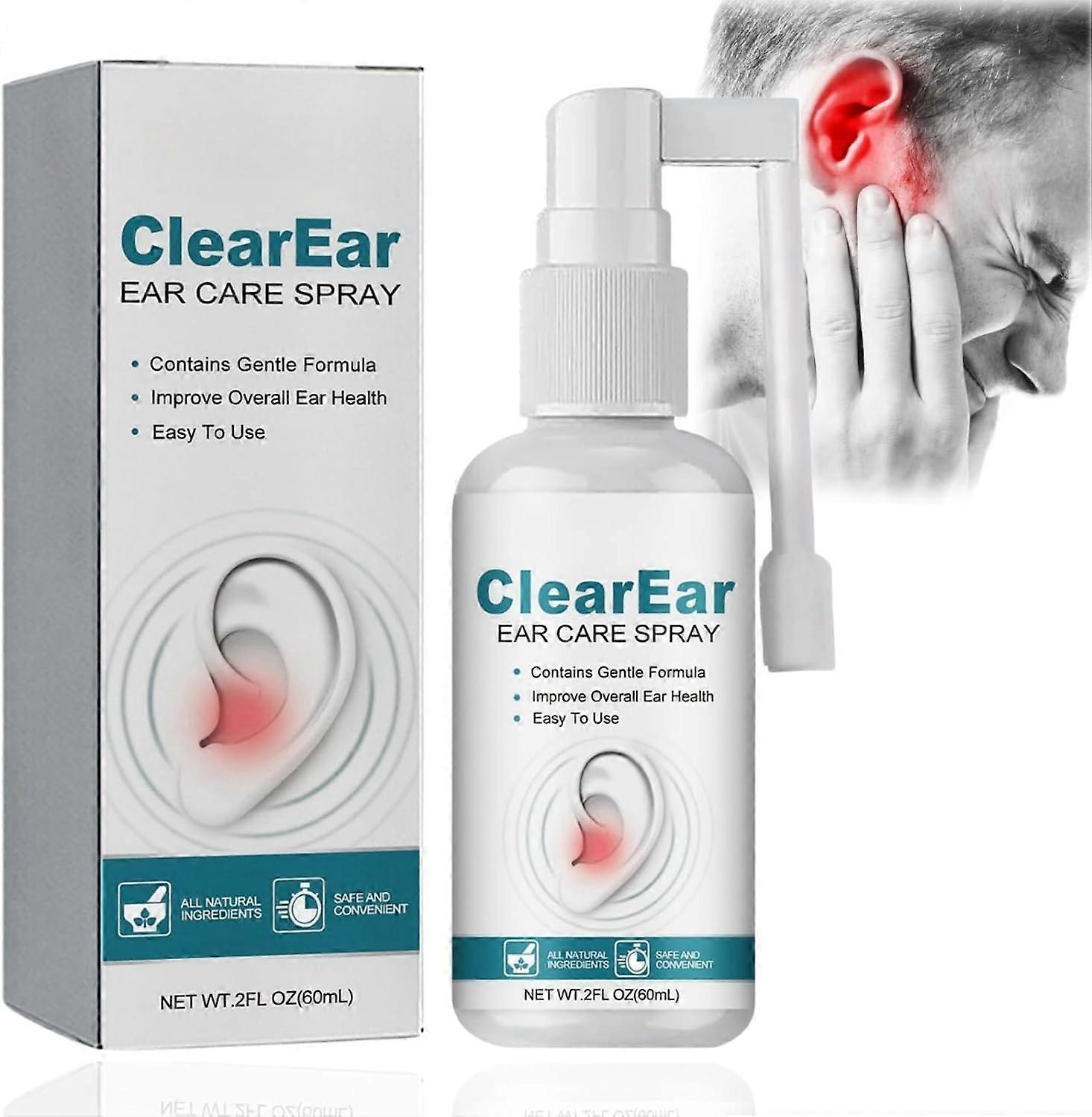 Ear Tinnitus Sprays,Effective Tinnitus Relief Spray,Plant Extracts to ...