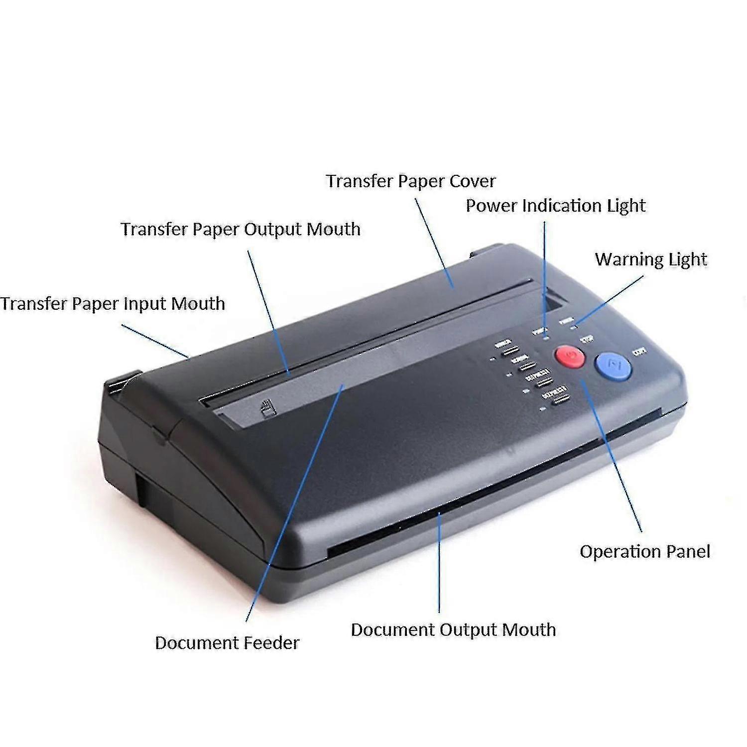 Stencil Machine Tattoo Transfer Machine Printer Drawing Thermal Stencil ...