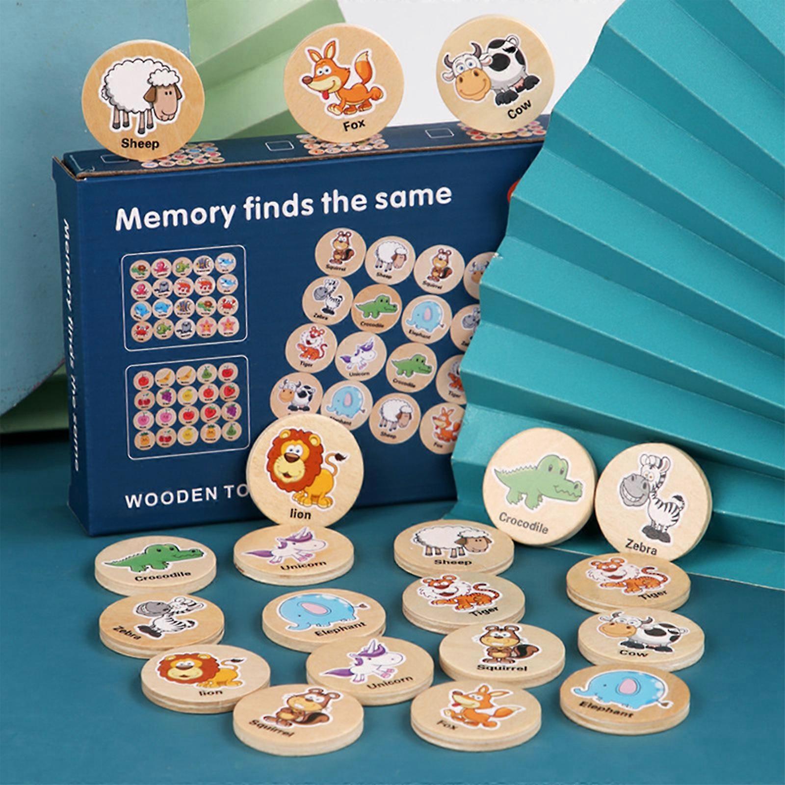 Best Sellers-2023 NEW 20Pcs Memory Matching Cards Educational Memory ...
