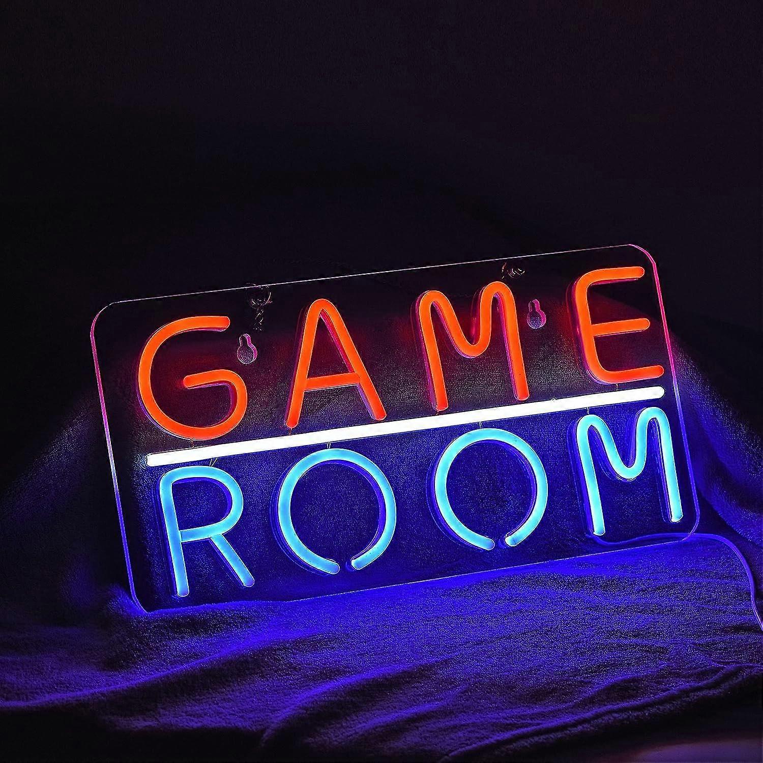 Game Room Neon Sign Led Dimmable Game Zone Room Beer Bar Man Cave ...