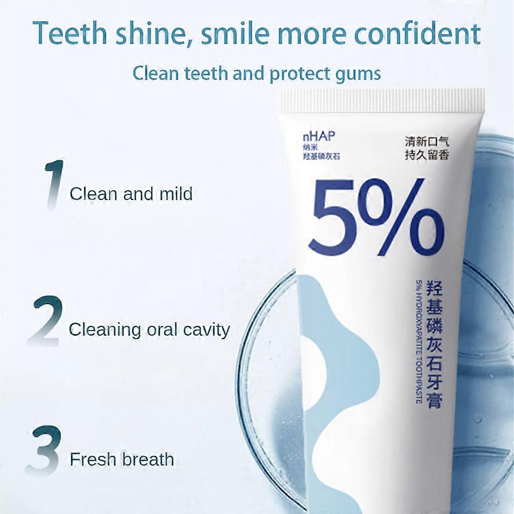 Toothpaste,Hydroxyapatite Toothpaste Probiotic Whitening Nano ...