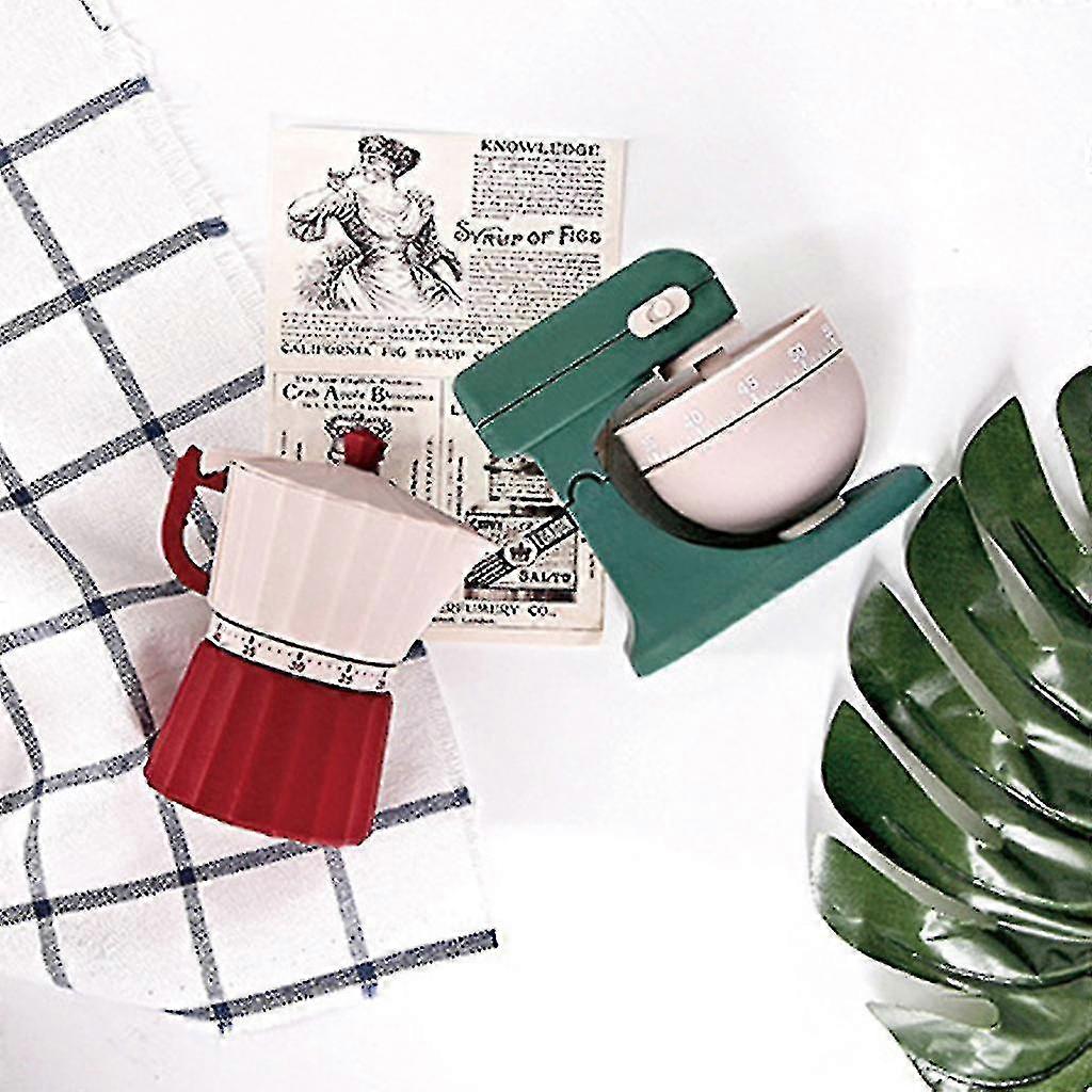 Mechnical Kitchen Timer Creative Coffee Machine Style Reminder ...