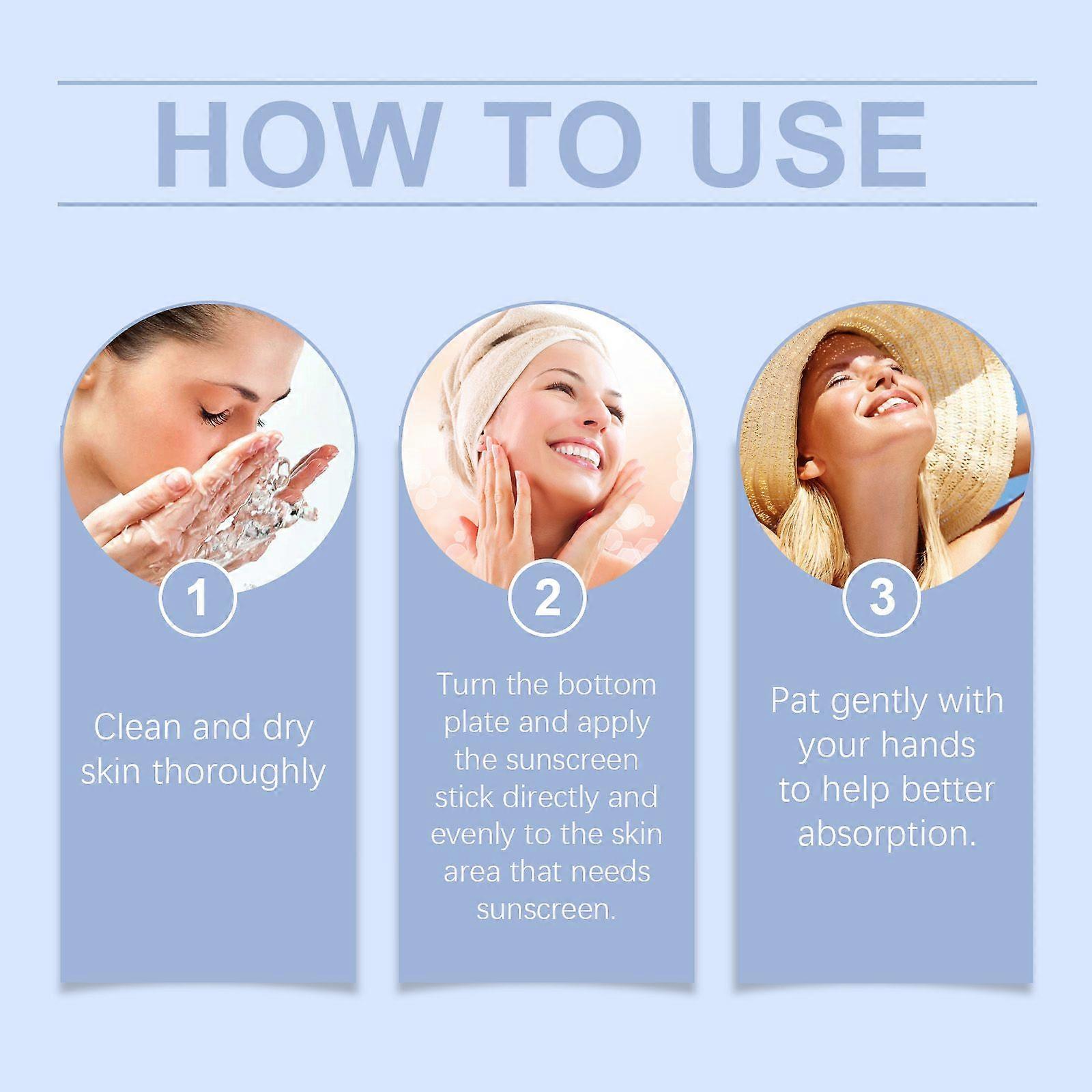 Uv Protection Stick Uv Protection Waterproof Isolation Moisturizing ...